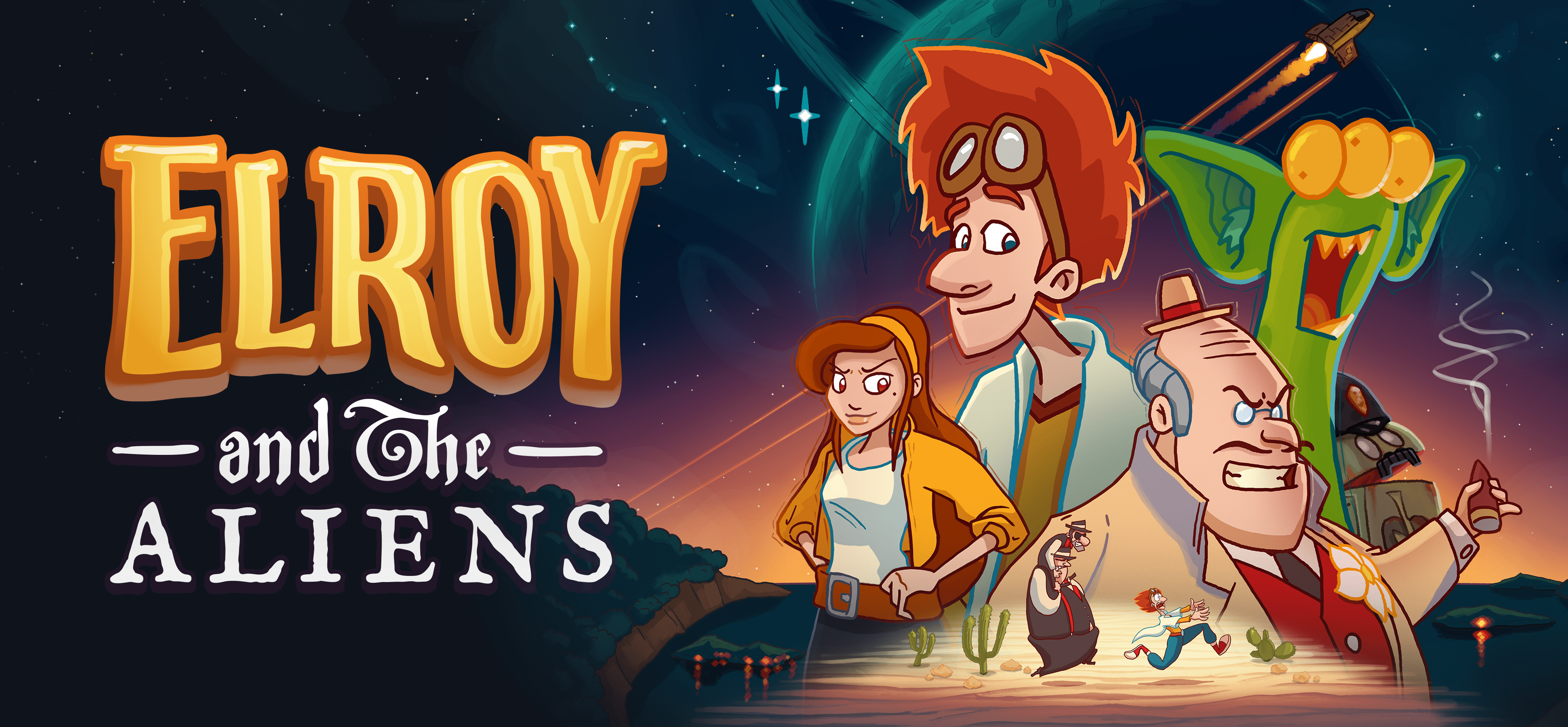 ¡La aventura moderna de point&click Elroy and the Aliens aterriza en ...