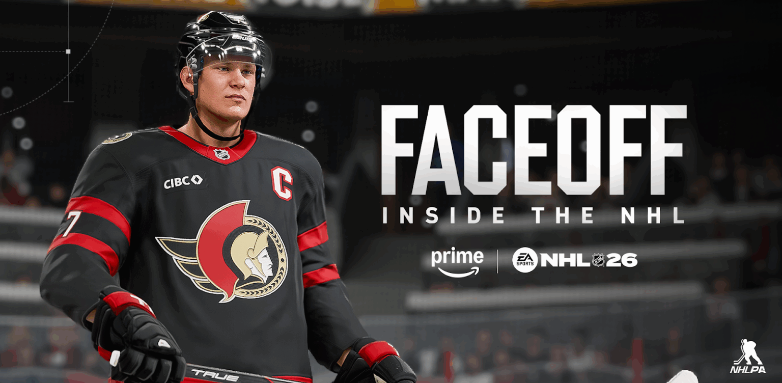 EA SPORTS™ NHL® 26 une fuerzas con Prime Video para llevar “FACEOFF ...